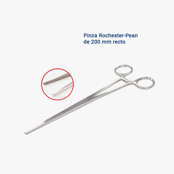 Pinza Rochester-Pean – Fabricación de Unidades Dentales Perú | Tobishi
